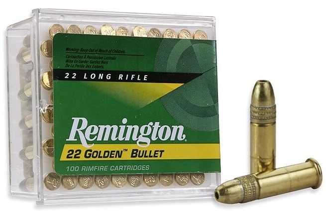 REMINGTON cal.22lr Golden Bullet HV Tête creuse /100 - Munitions sur ...