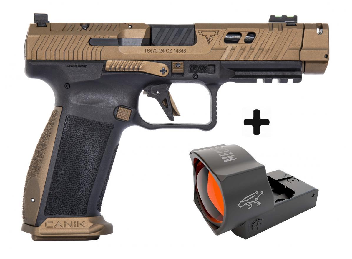 Pistolet CANIK TTI COMBAT "Pack MECANIK M03" cal.9x19 - Armes catégorie B sur armurerie-lavaux.com