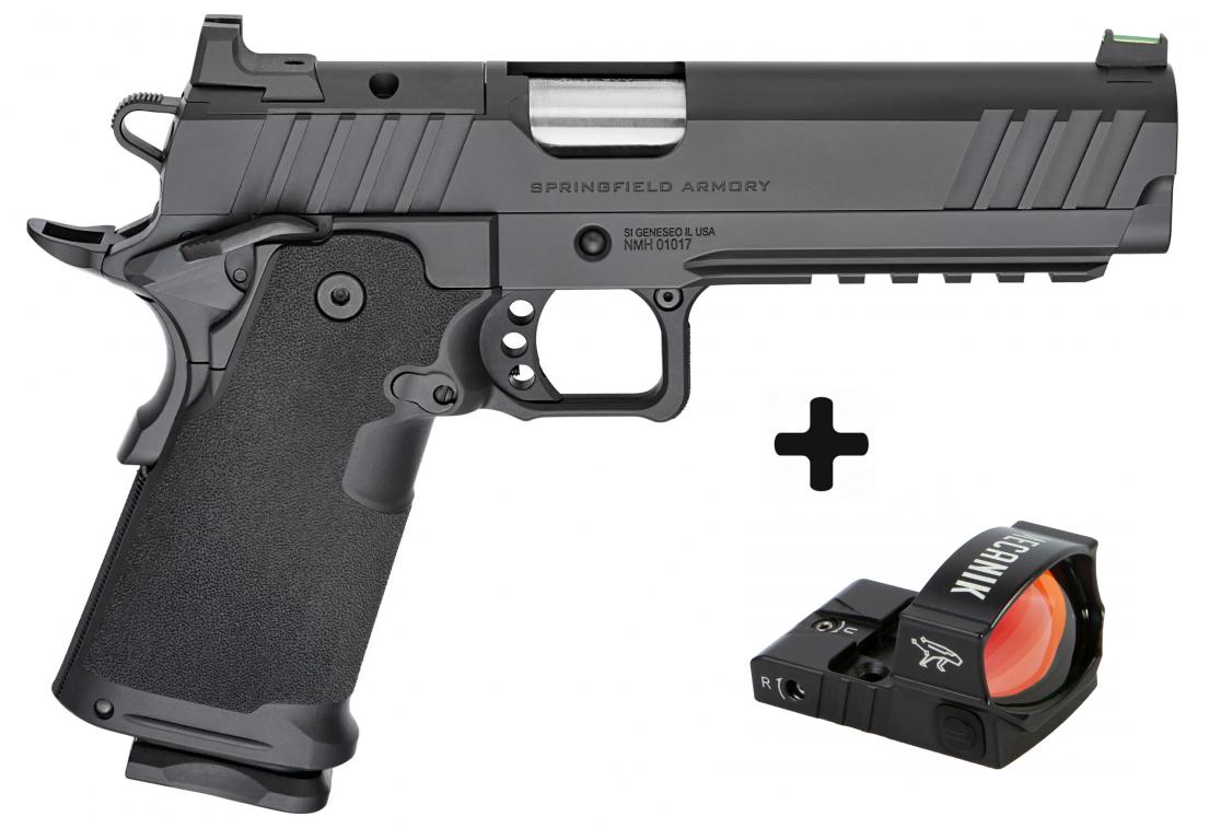 Pistolet SPRINGFIELD Armory 1911 DS PRODIGY 5" "Pack MECANIK M02" cal ...