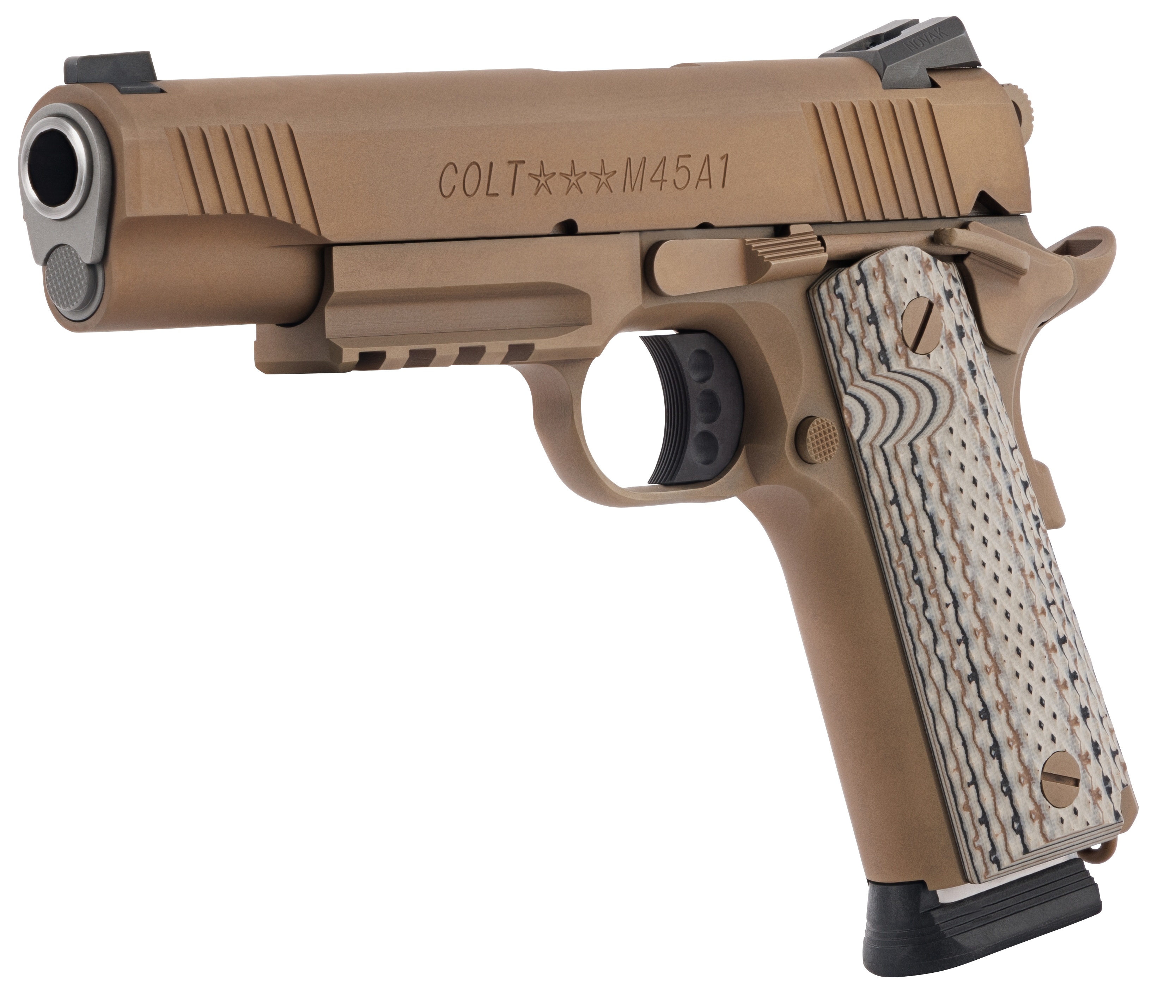 Pistolet COLT M45 A1 GOVERNMENT 5" FDE DLC cal.45 ACP - Armes catégorie ...