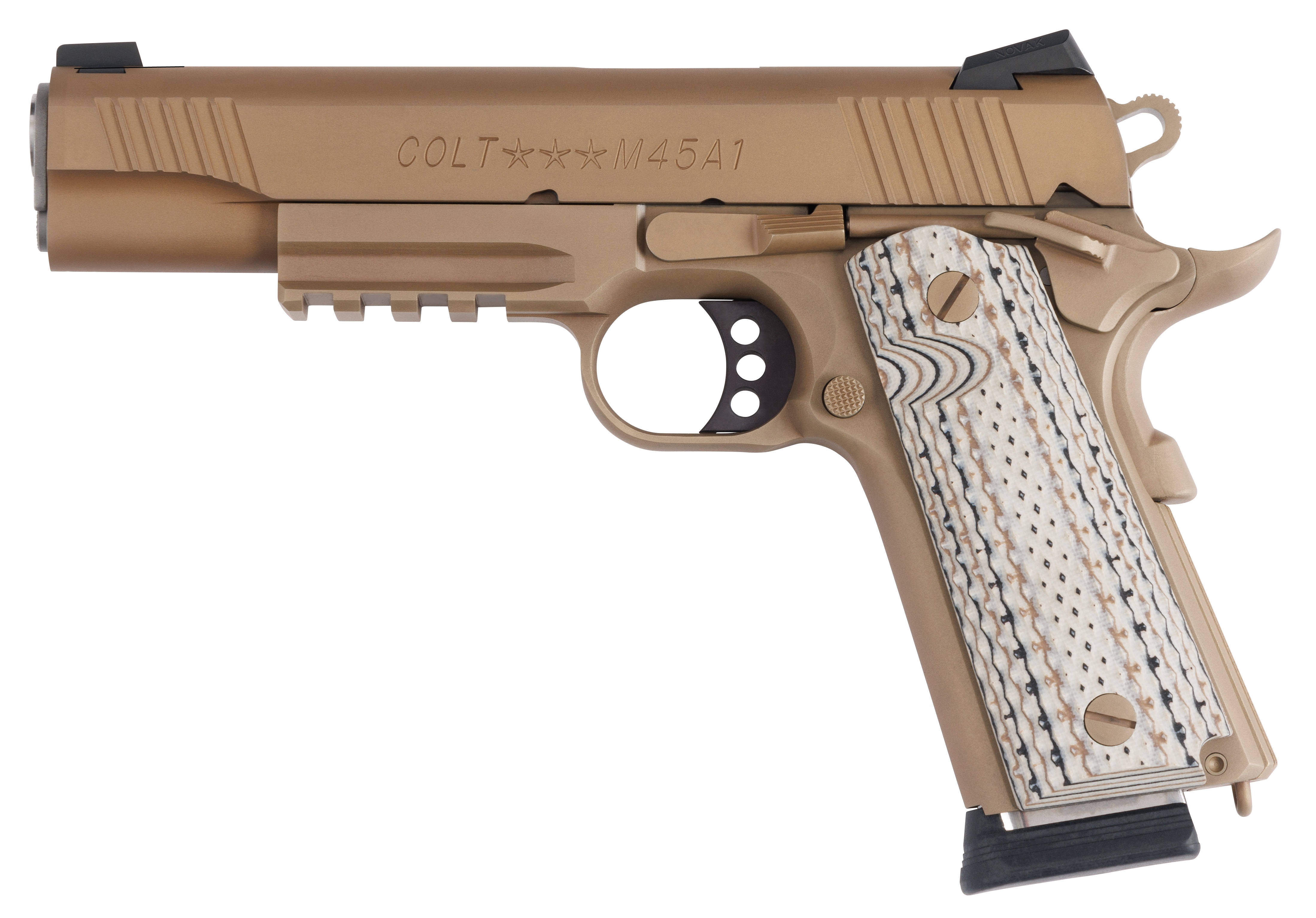 Pistolet COLT M45 A1 GOVERNMENT 5" FDE DLC cal.45 ACP - Armes catégorie ...