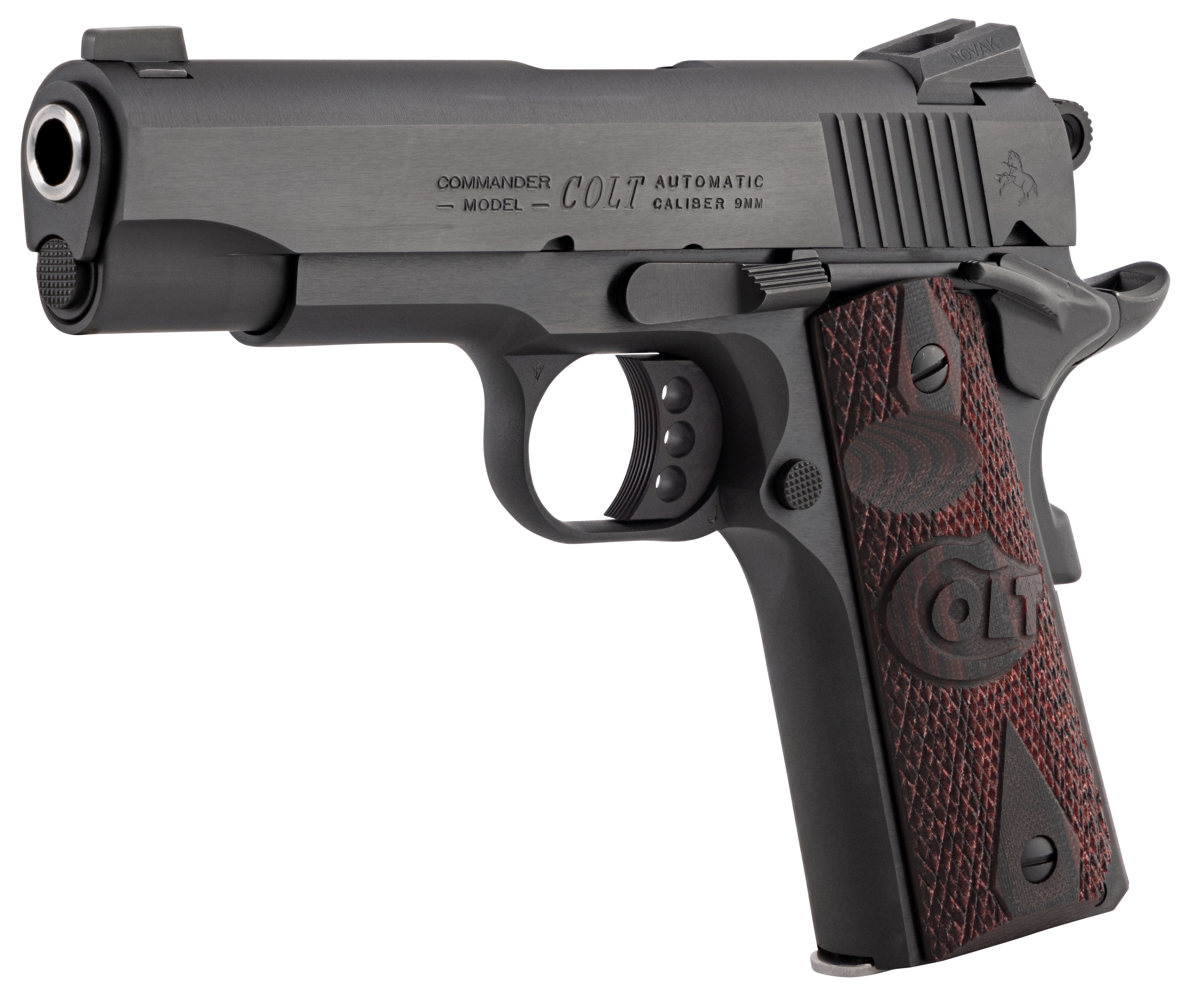 Pistolet COLT 1911 COMBAT COMMANDER 4,25" Bleui cal.9x19 - Armes catégorie B sur armurerie ...