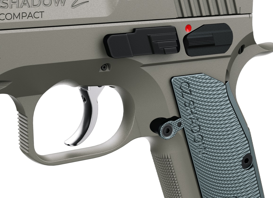 Pistolet CZ 75 Shadow 2 Compact OR "Optic Ready" Cerakote TITAN calibre ...