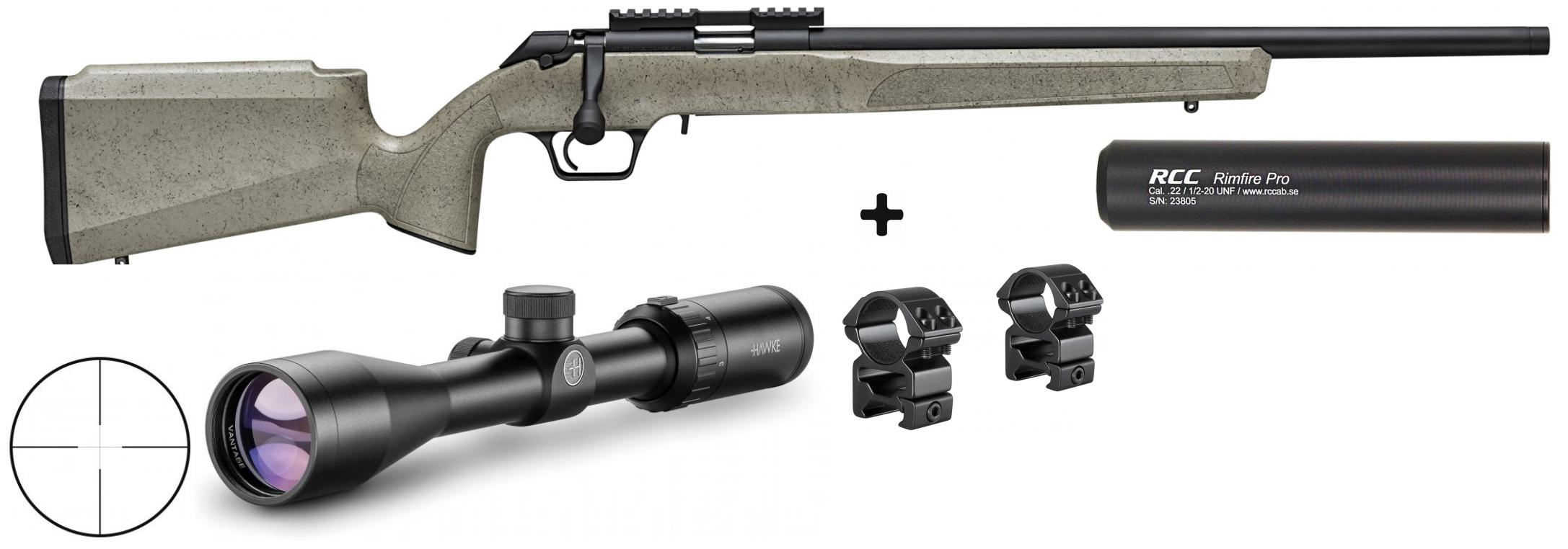 Carabine 22LR SPRINGFIELD Model.2020 Target Sage W/Black Webbing ...