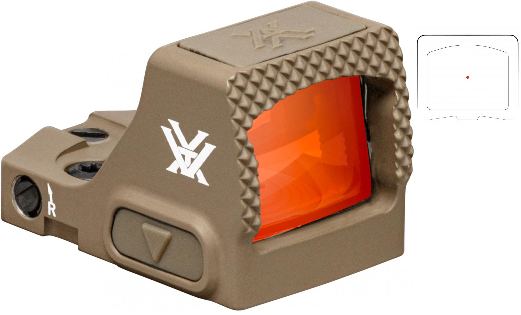 Point Rouge VORTEX DEFENDER-CCW TAN Red Dot 3Moa - Optiques sur ...
