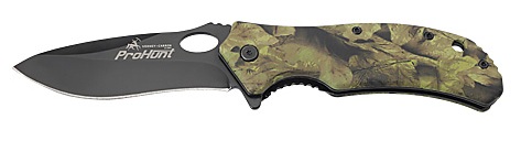 Couteau pliant PROHUNT KAMO Camo Forest 9cm - Rayon Chasse sur ...