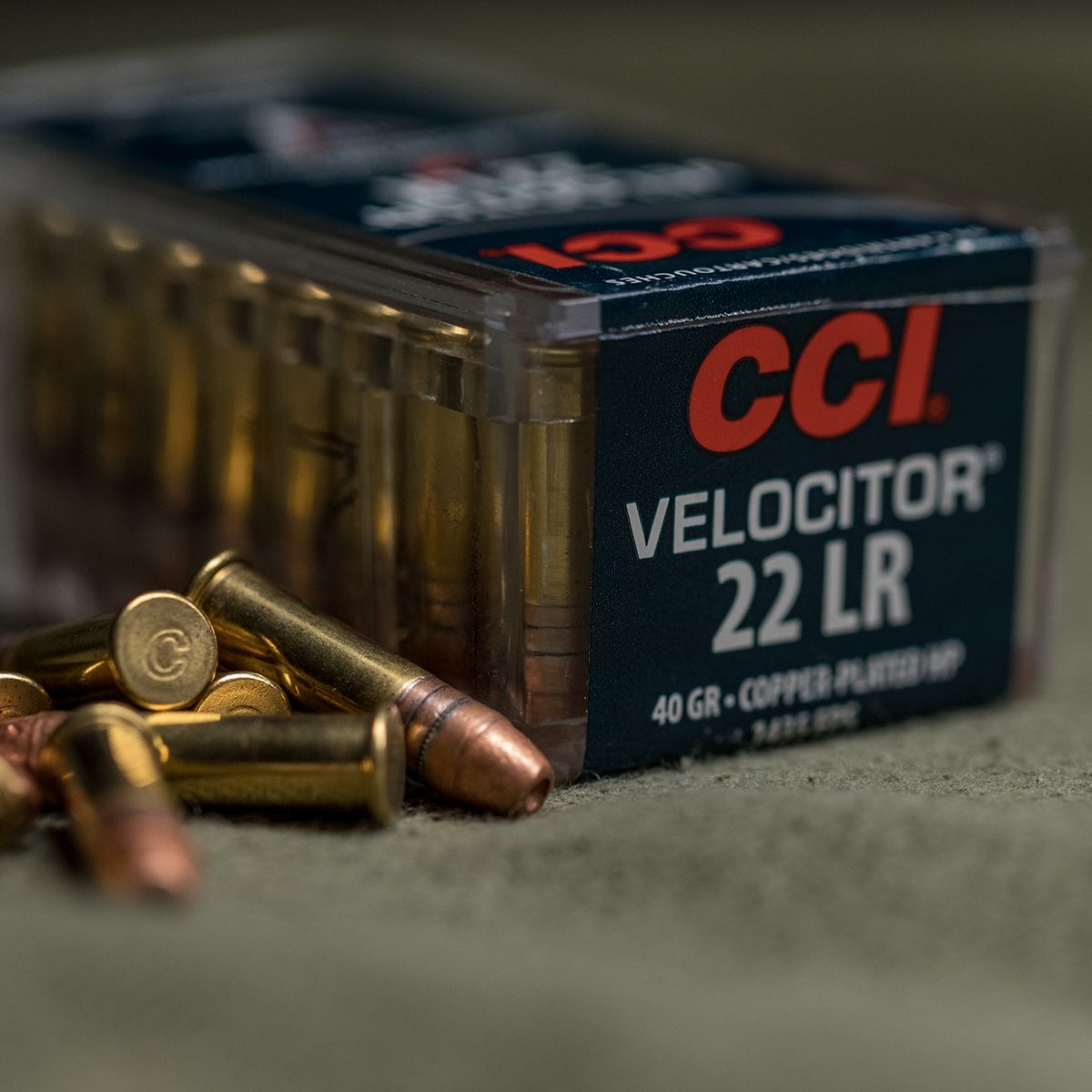 CCI 22lr VELOCITOR Hollow Point copper plated (40 grains) /50 ...