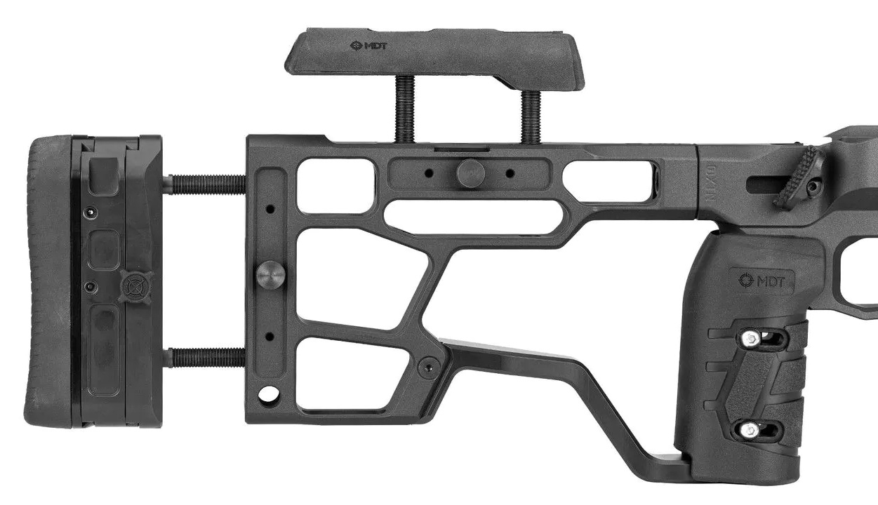 Chassis MDT ACC ELITE SYSTEM Noir pour carabine REMINGTON 700 et ...