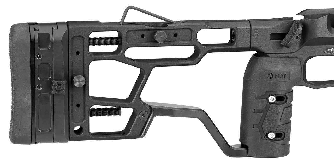 Chassis MDT ACC ELITE SYSTEM Noir pour carabine REMINGTON 700 et ...