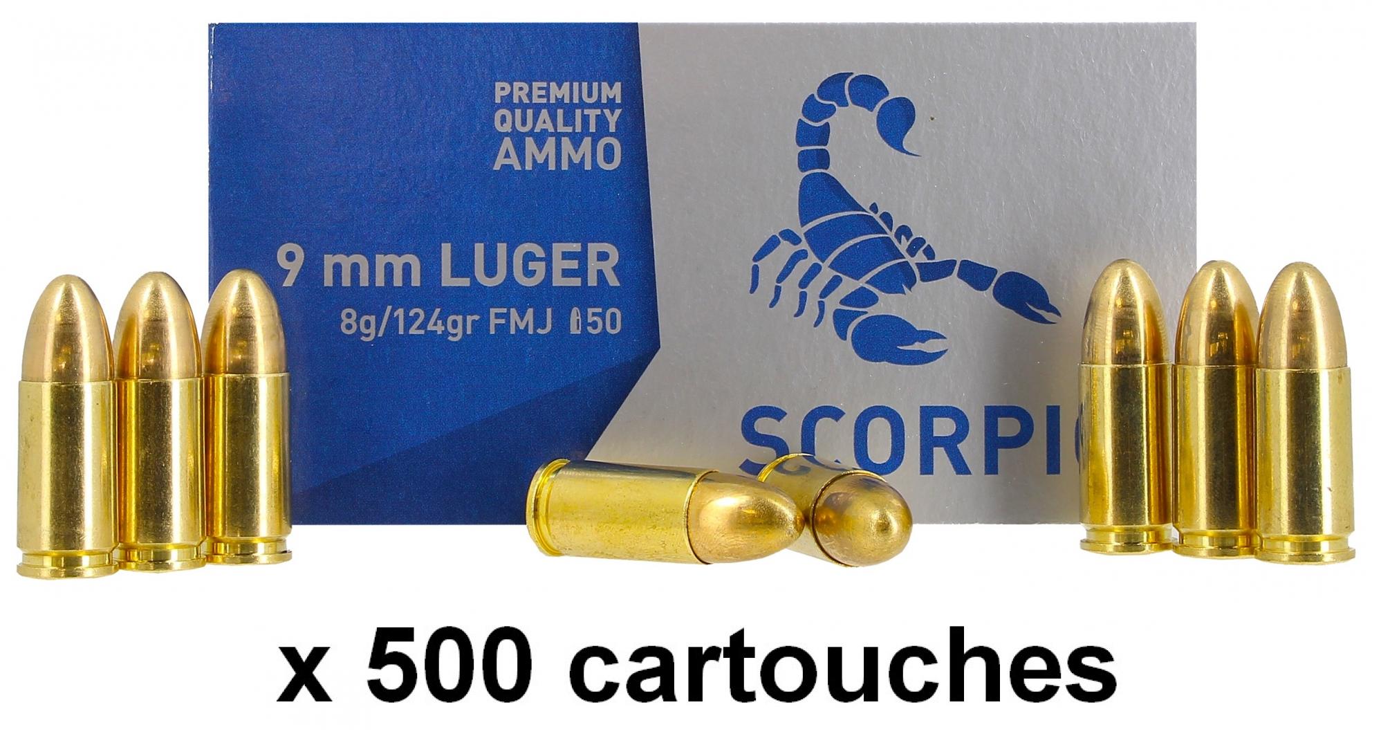 STV GROUP cal.9mm PARA FMJ /500 - Armes catégorie B sur armurerie ...