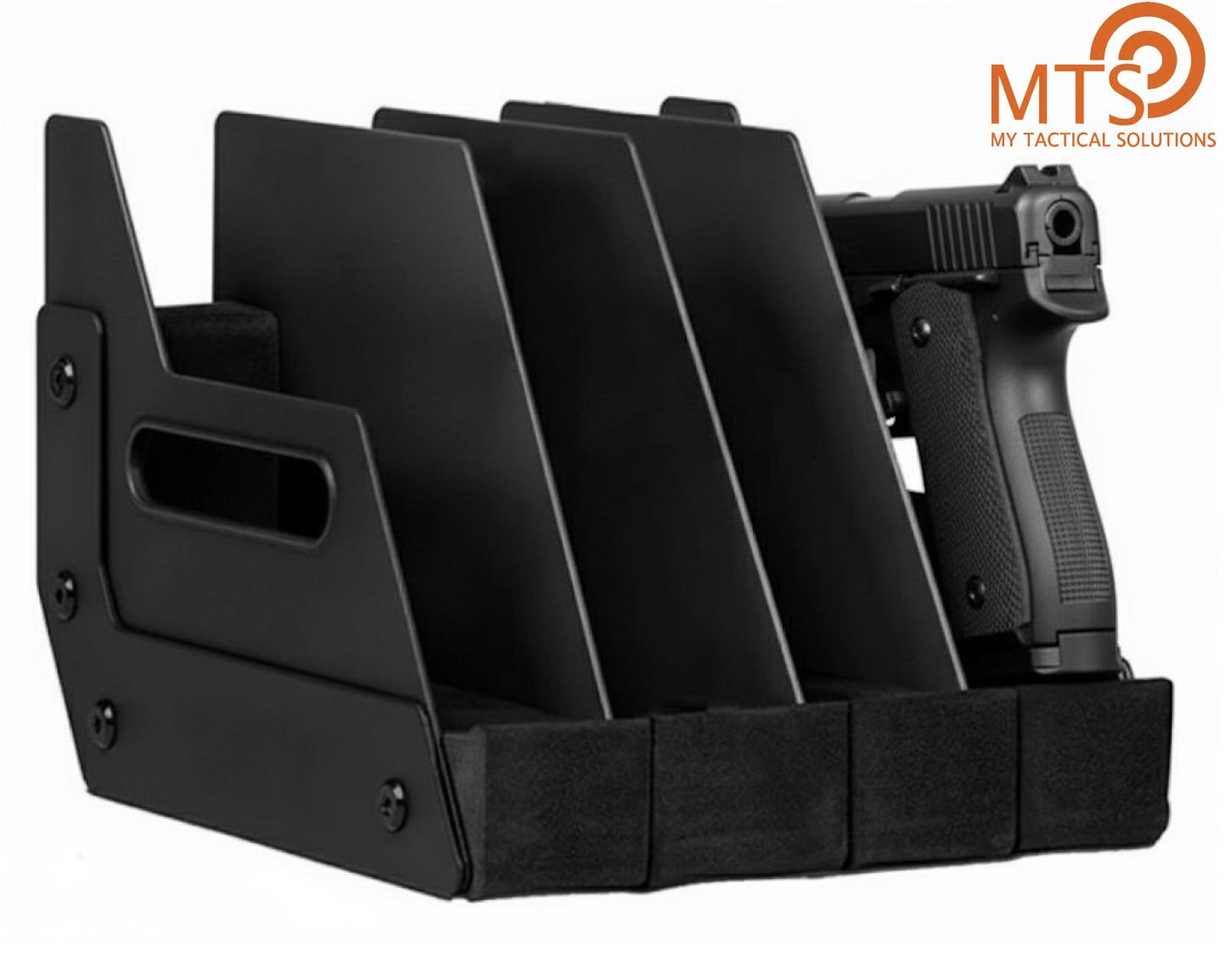 Rack de rangement 4 pistolets MTS - Armes catégorie B sur armurerie ...