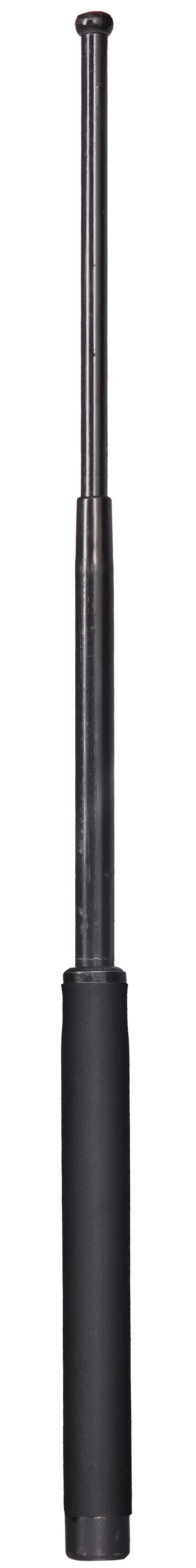 Matraque télescopique de poche POLICE UX acier trempé noire 53 cm ...