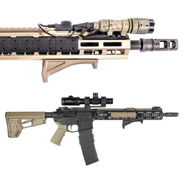 Poignée avant MAGPUL AFG Angled rail M-Lok FDE - Armes catégorie B sur ...