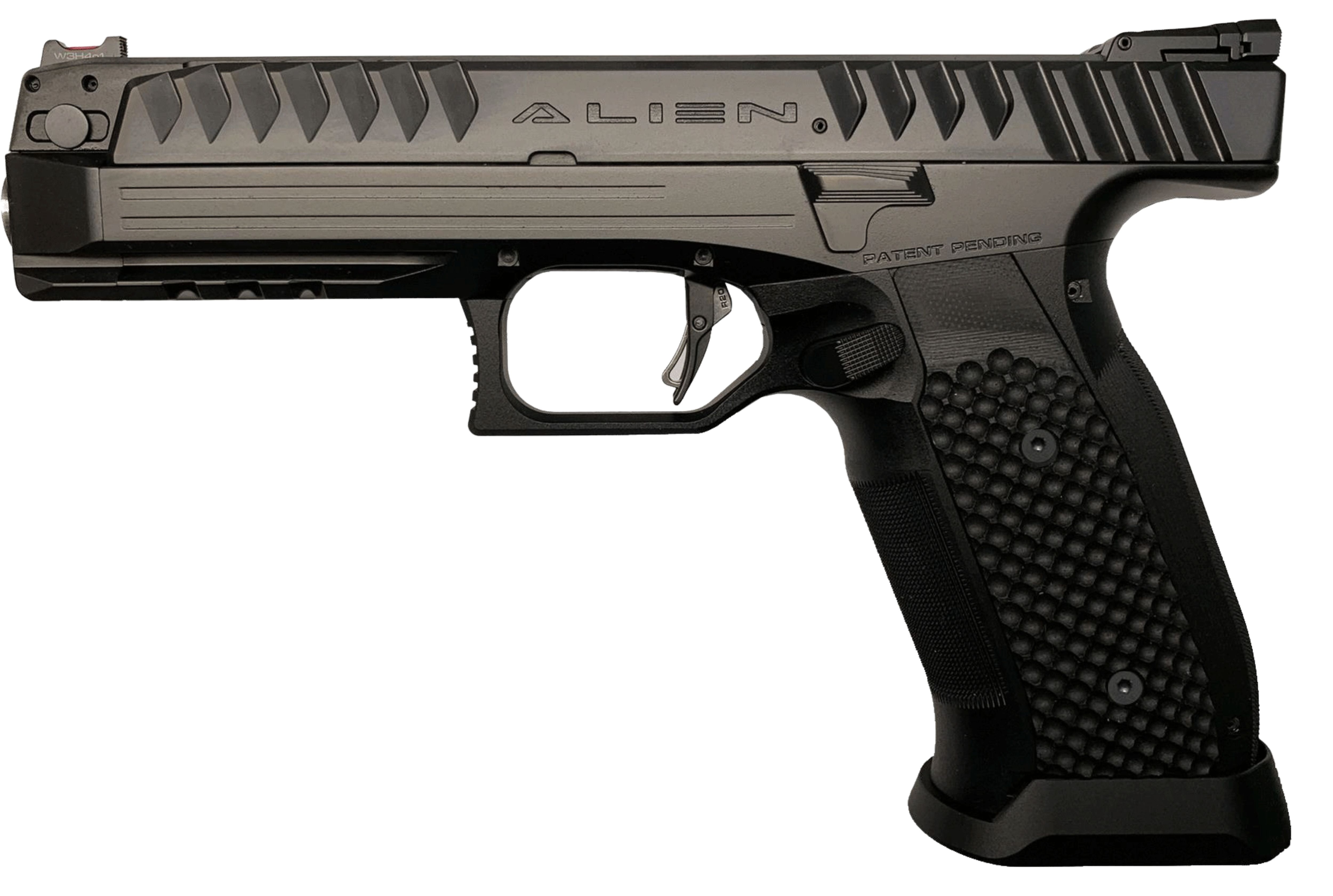 Pistolet LAUGO ARMS Alien "KIT PERFORMANCE Fileté" Black EDITION ...