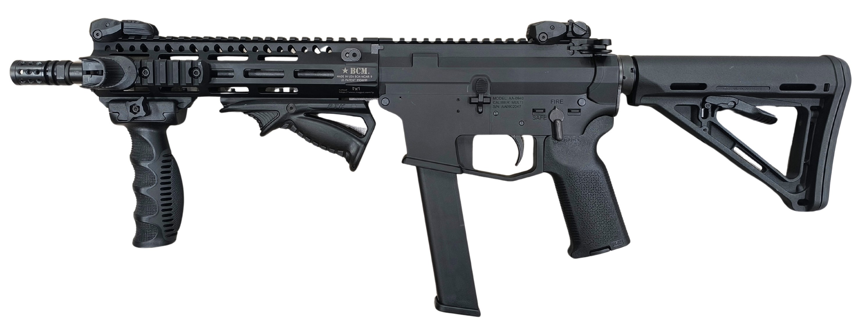 ANGSTADT ARMS UDP-9 SBR 10" BCM Noir cal.9x19 "Occasion" - Armes ...