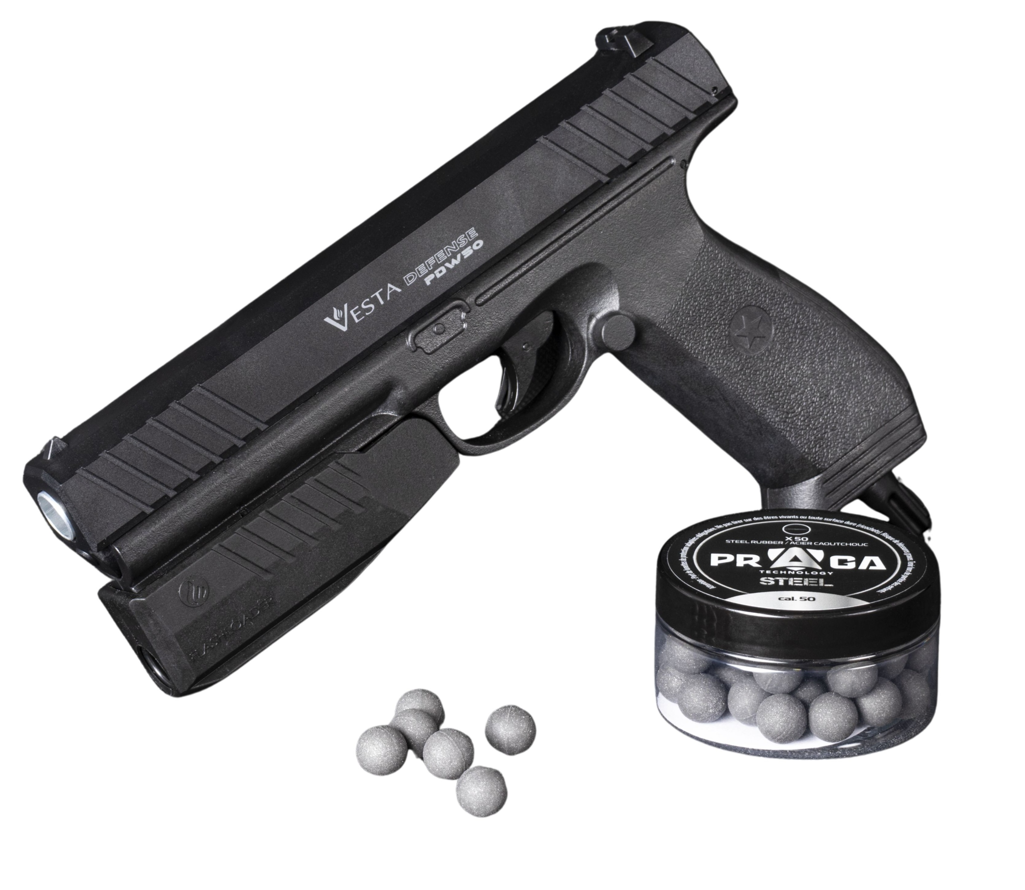 Chargeur Rapide 6 coups pour Pistolet VESTA PDW50 cal.50 - Matériel de ...