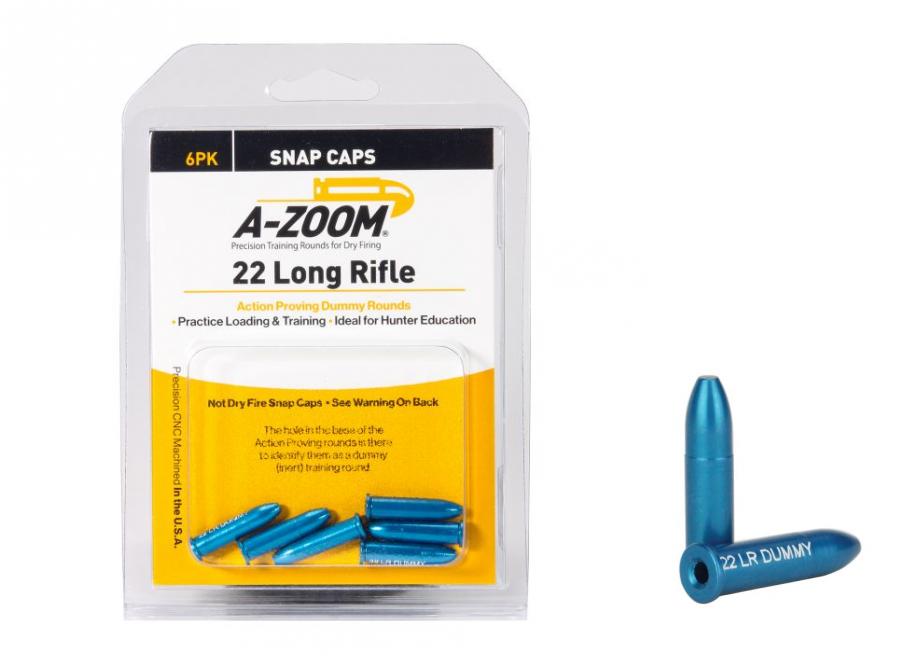 Douilles de manipulations A-ZOOM cal.22 Lr (paquet de 6) - Carabines de ...