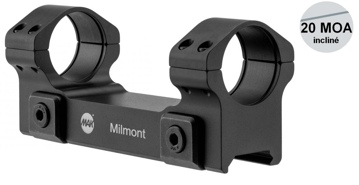 Montage pour Tir à longue Distance MAK incliné 20MOA (rail de 21 mm ...