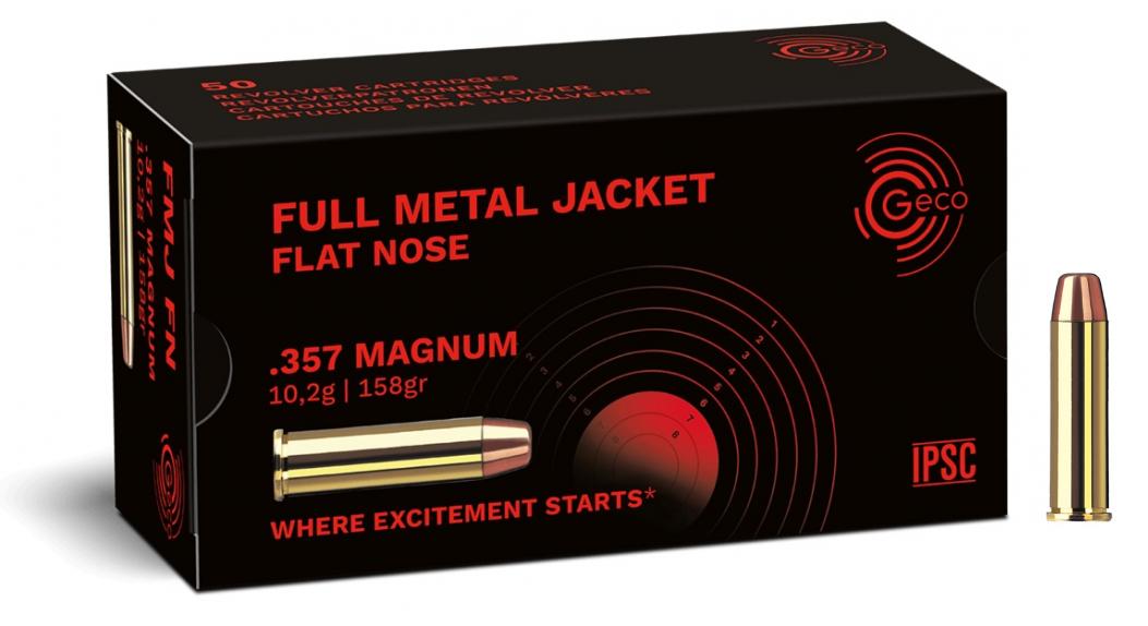 GECO cal.357 Magnum FMJ Round Nose /1000 - Armes catégorie B sur ...