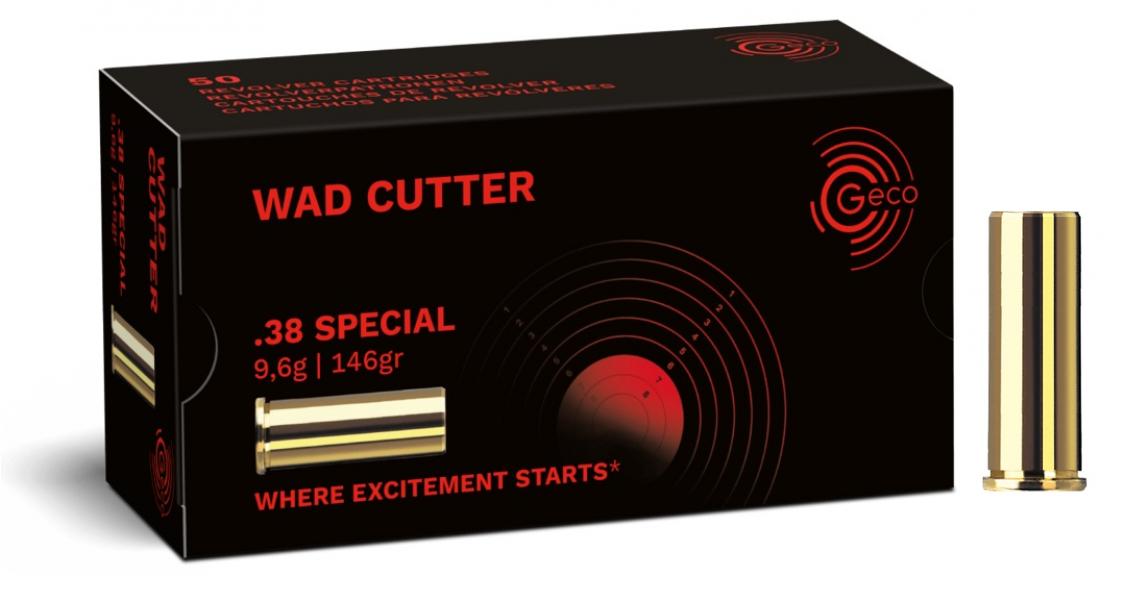 GECO cal.38 Spécial Wad Cutter /1000 - Armes catégorie B sur armurerie ...