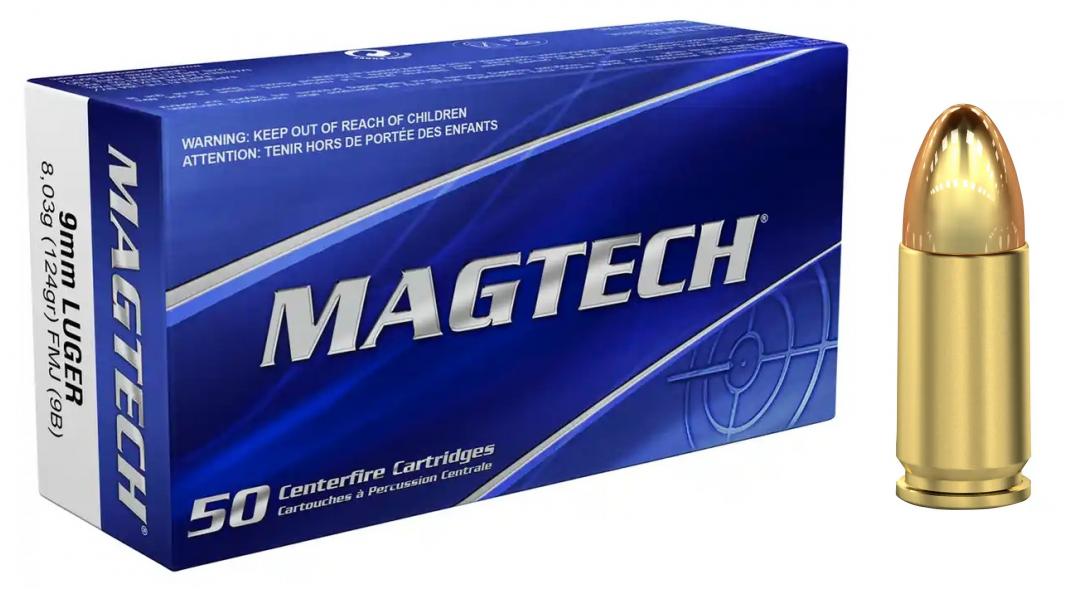 MAGTECH cal.9mm PARA FMJ /500 - Armes catégorie B sur armurerie-lavaux.com
