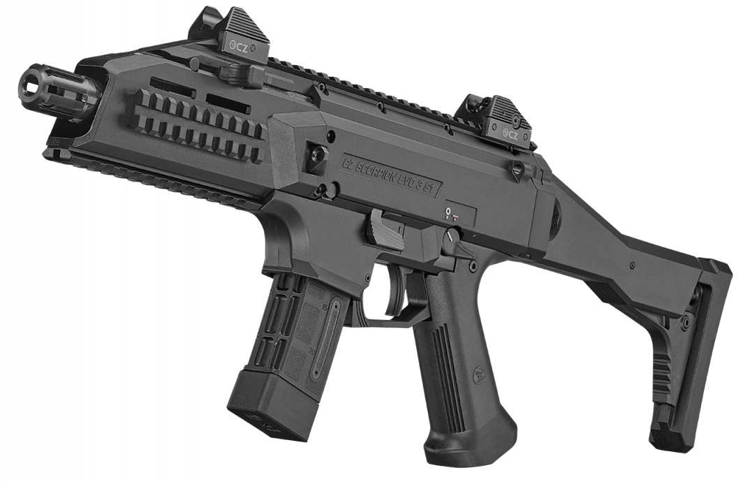 CZ SCORPION EVO 3 S1 cal.9x19 "Pack silencieux ASE UTRA SL4i Inox - Red ...