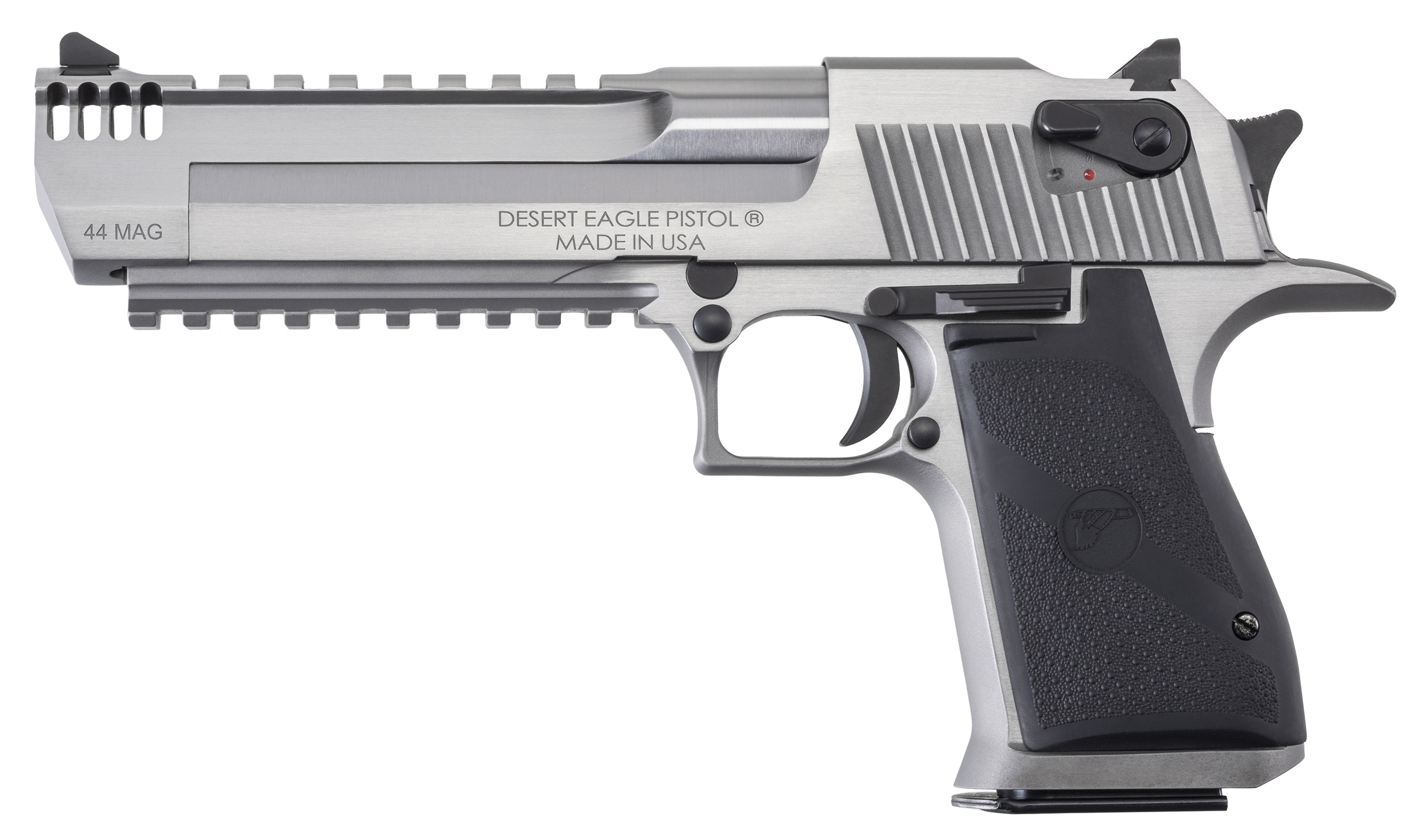 Pistolet DESERT EAGLE Inox Mat MB 6" cal.44 Rem Mag - Armes catégorie B sur armurerie-lavaux.com