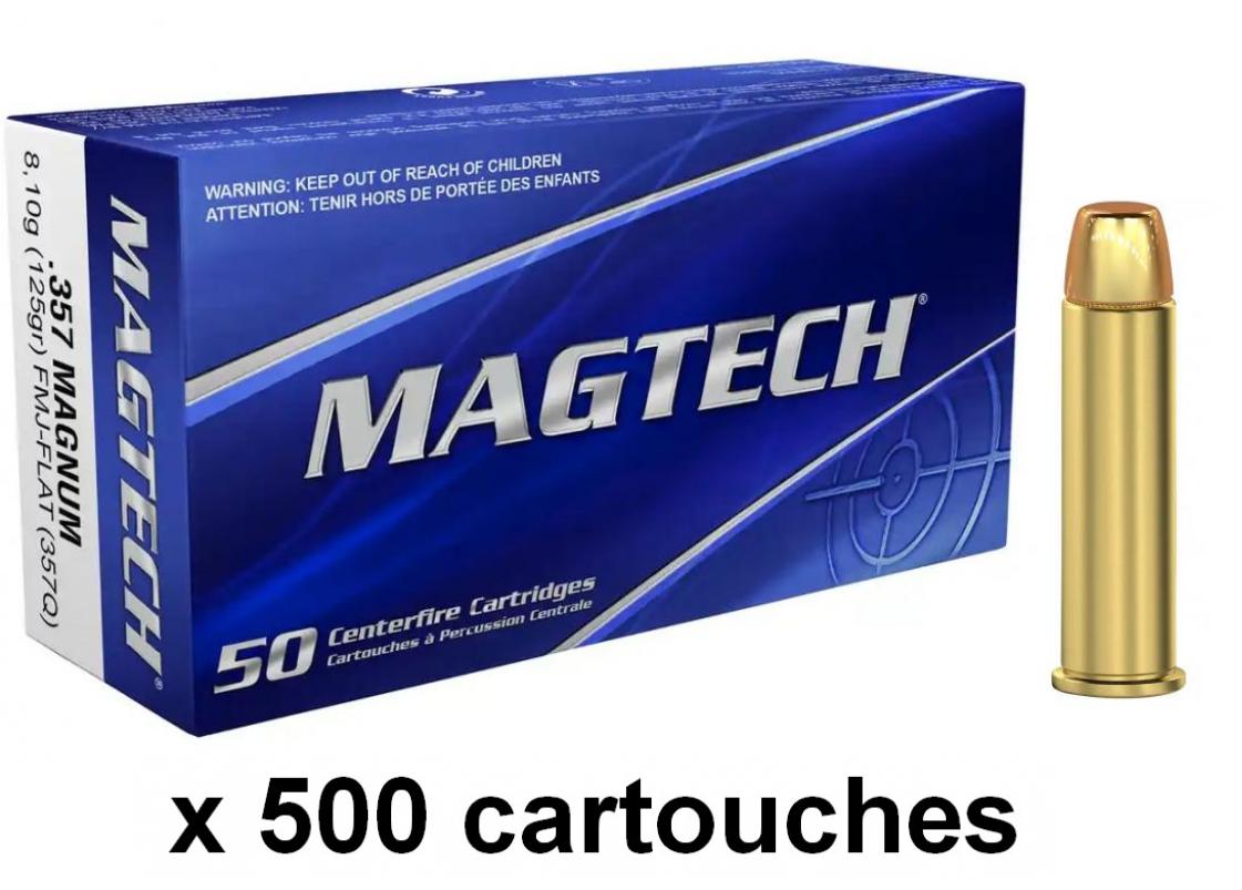 MAGTECH cal.357 Magnum FMJ /500 - Armes catégorie B sur armurerie ...