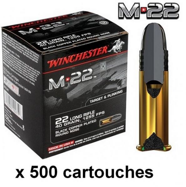 Munitions et cartouches WINCHESTER calibre 22 Lr sur Armurerie-lavaux.com