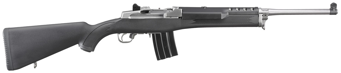 RUGER Mini-14 Ranch Inox Syntétique cal.222 Rem (semi-automatique ...