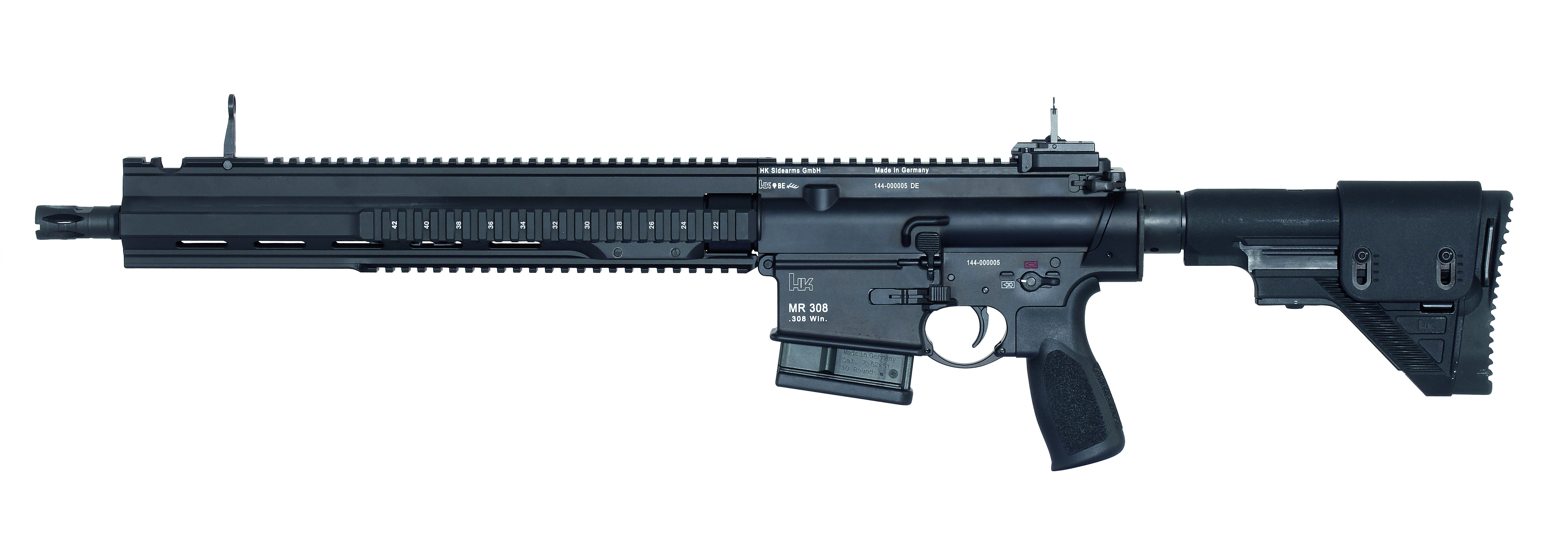 HK MR308 A3 G28 16.5" Black cal.308 win - Armes catégorie B sur ...