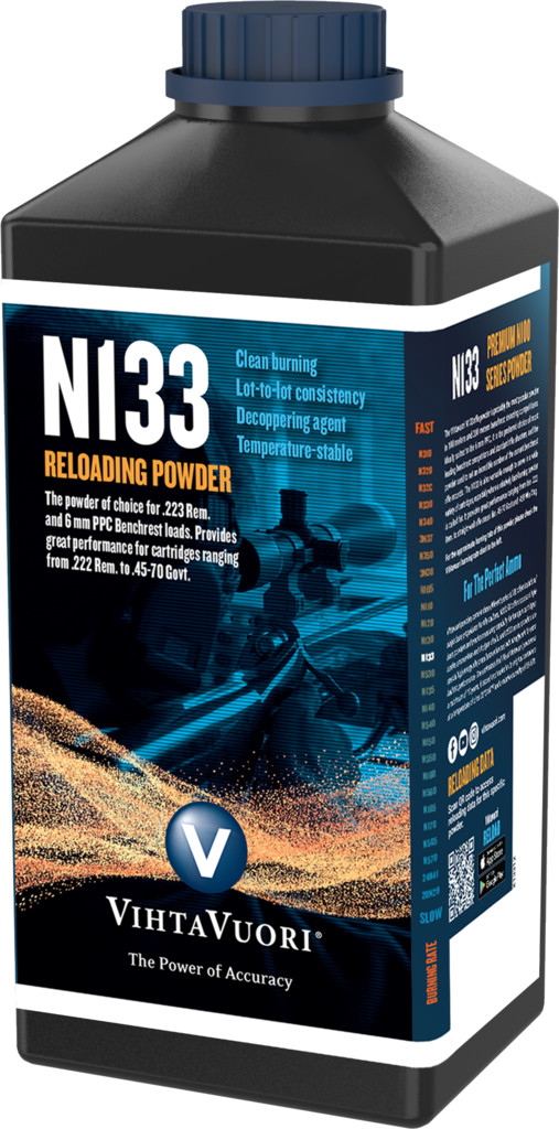 Poudre VIHTAVUORI N133 (bidon de 1kg) - Rechargement sur armurerie ...