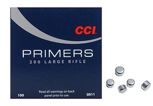 Amorces CCI Primers Standard 200 Large Rifle /100 - Rechargement sur ...