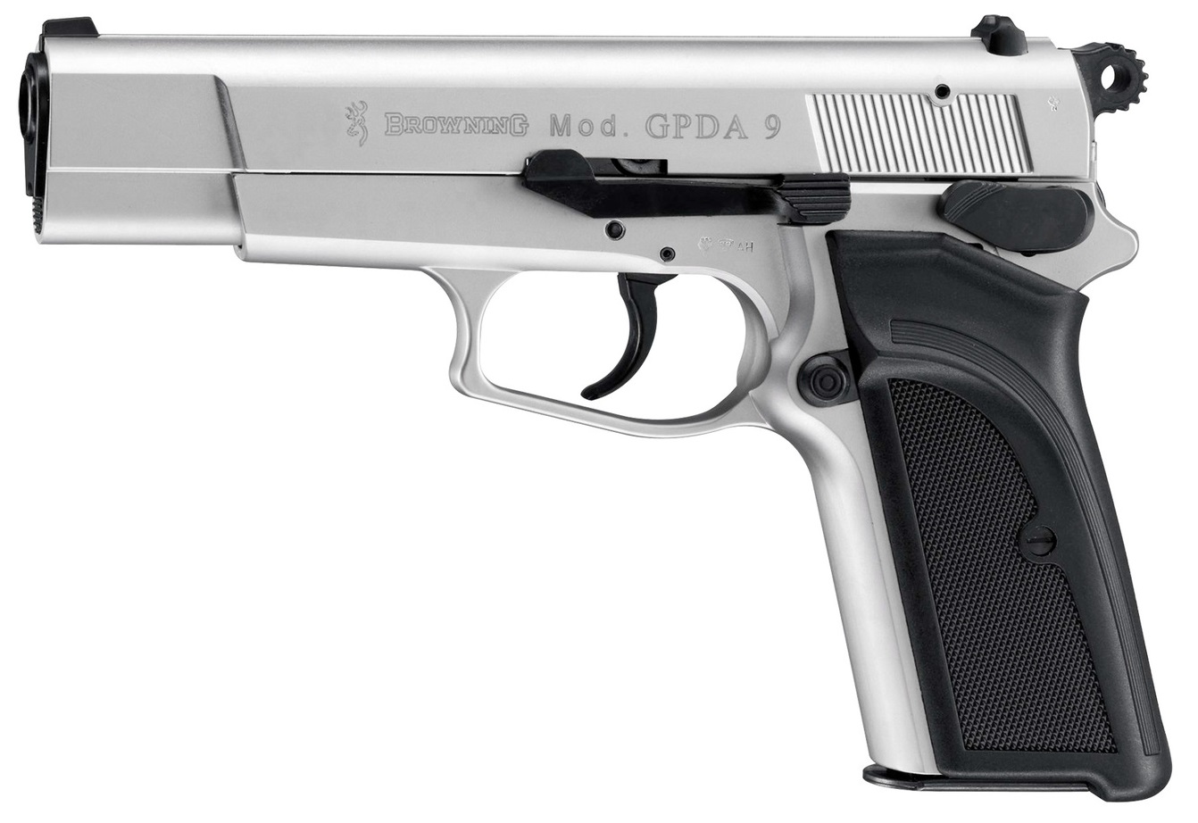Pistolet BROWNING GPDA Nickelé Mat UMAREX cal.9mm P.A.K - Matériel de ...
