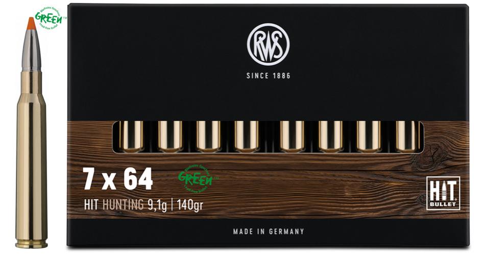RWS cal.7x64 HIT 140 grains - 9.1 grammes /20 - Rayon Chasse sur ...