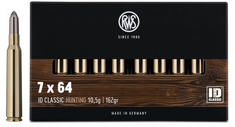 RWS cal.7x64 ID Classic 177 grains - 11.5 grammes /20 - Rayon Chasse ...