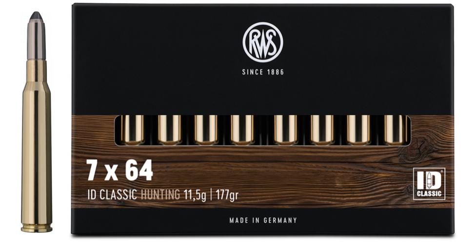 RWS cal.7x64 ID Classic 177 grains - 11.5 grammes /20 - Rayon Chasse ...