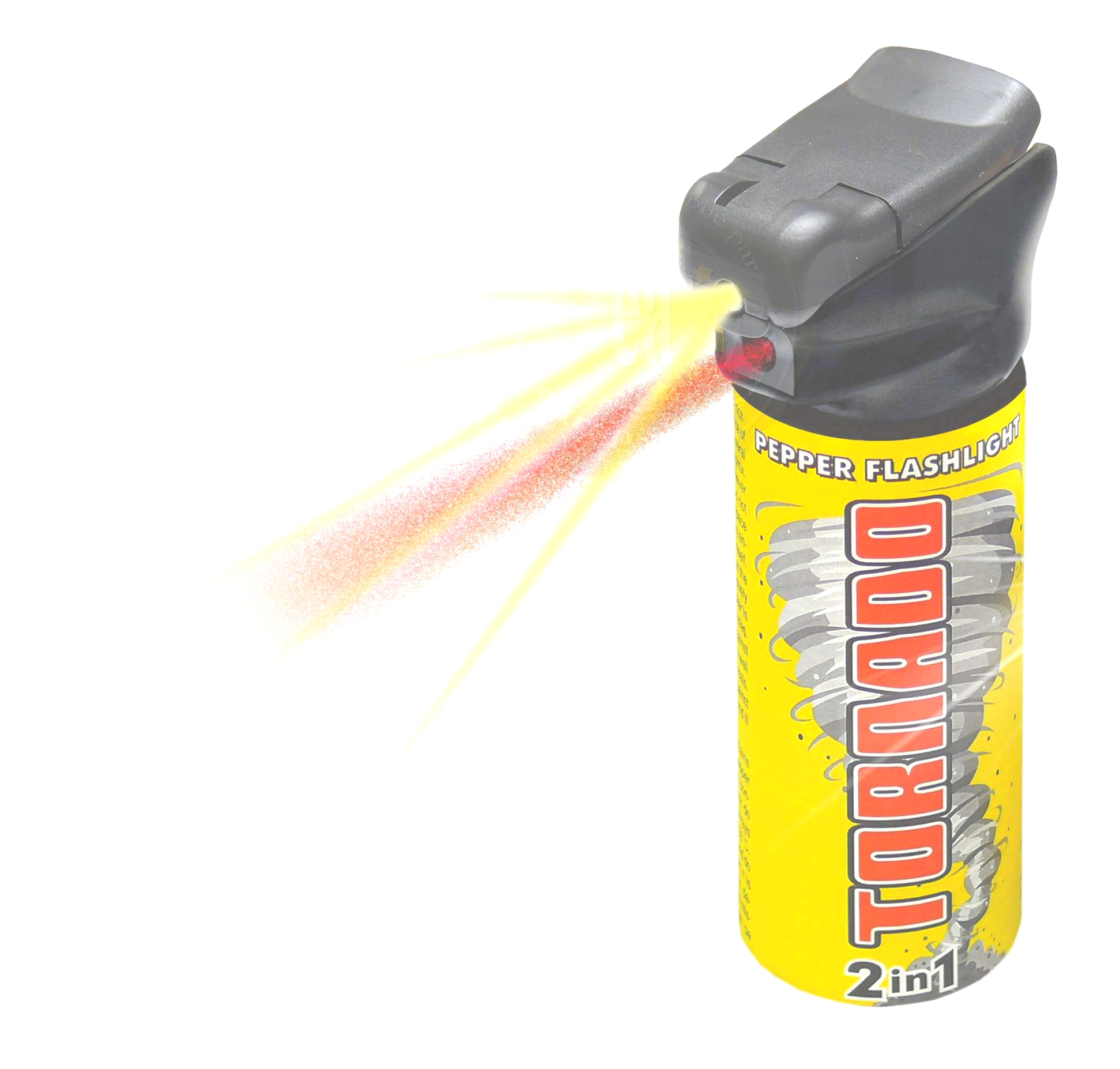 Bombe de defense TORNADO POLICE Flashlight 63 ml - sur armurerie-lavaux.com