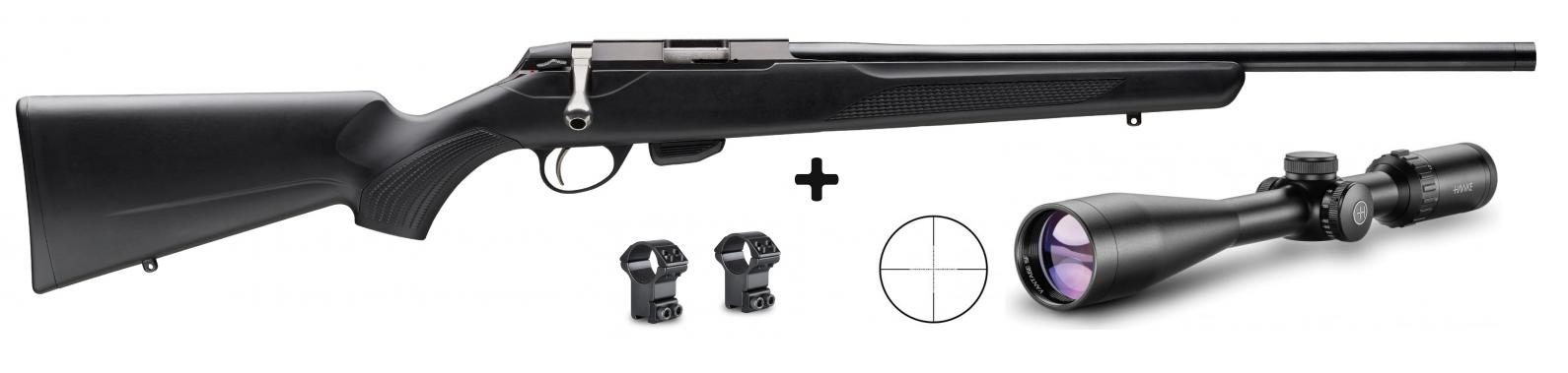 Carabine 22LR TIKKA T1x MTR "lunette HAWKE Varmint 6-24x44 Half Mildot ...