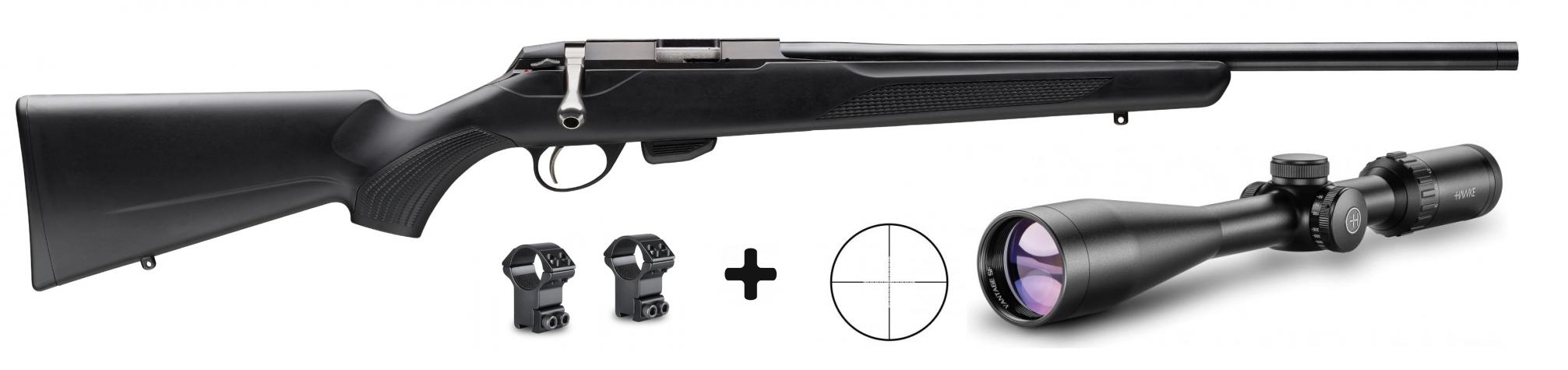 Carabine TIKKA T1x MTR "lunette HAWKE Varmint 6-24x44 Half Mildot" cal ...